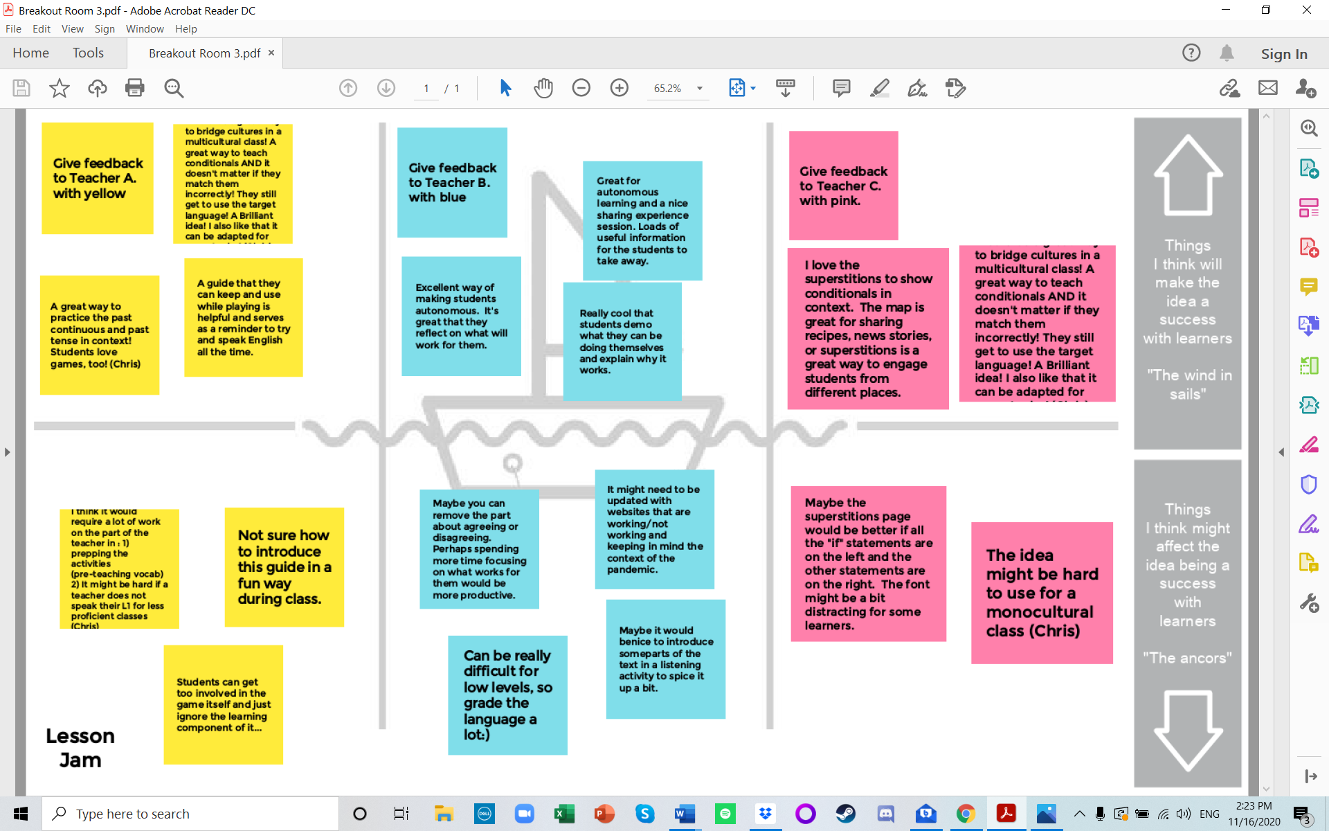 An ELT Lesson Jam and Creating Classes Using Among Us • Daniel Guim